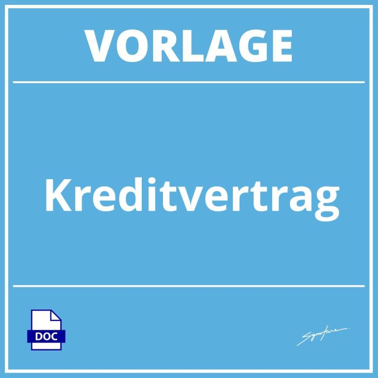 Darlehensvertrag Vorlage PDF WORD | Wie schreibe ich?
